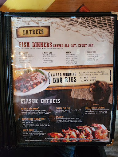Black Bear Bar & Grill Menu (Latest updated menu)