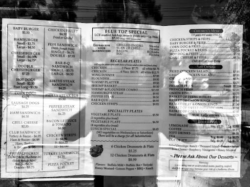 Blue Top Grill Menu (Latest updated menu)