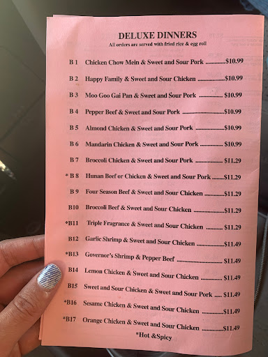China Garden Menu (Latest updated menu)