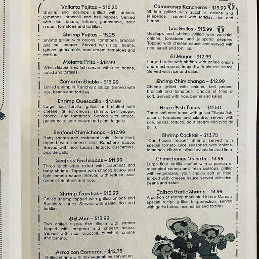 Jalisco Mexican Restaurant Menu (Latest updated menu)