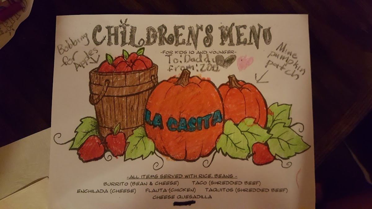 La Casita Restaurant Menu (Latest updated menu)